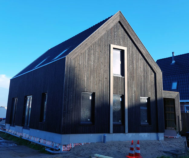 Houtskeletbouw-woning te Westknollendam | ScanaBouw Houtskeletbouw